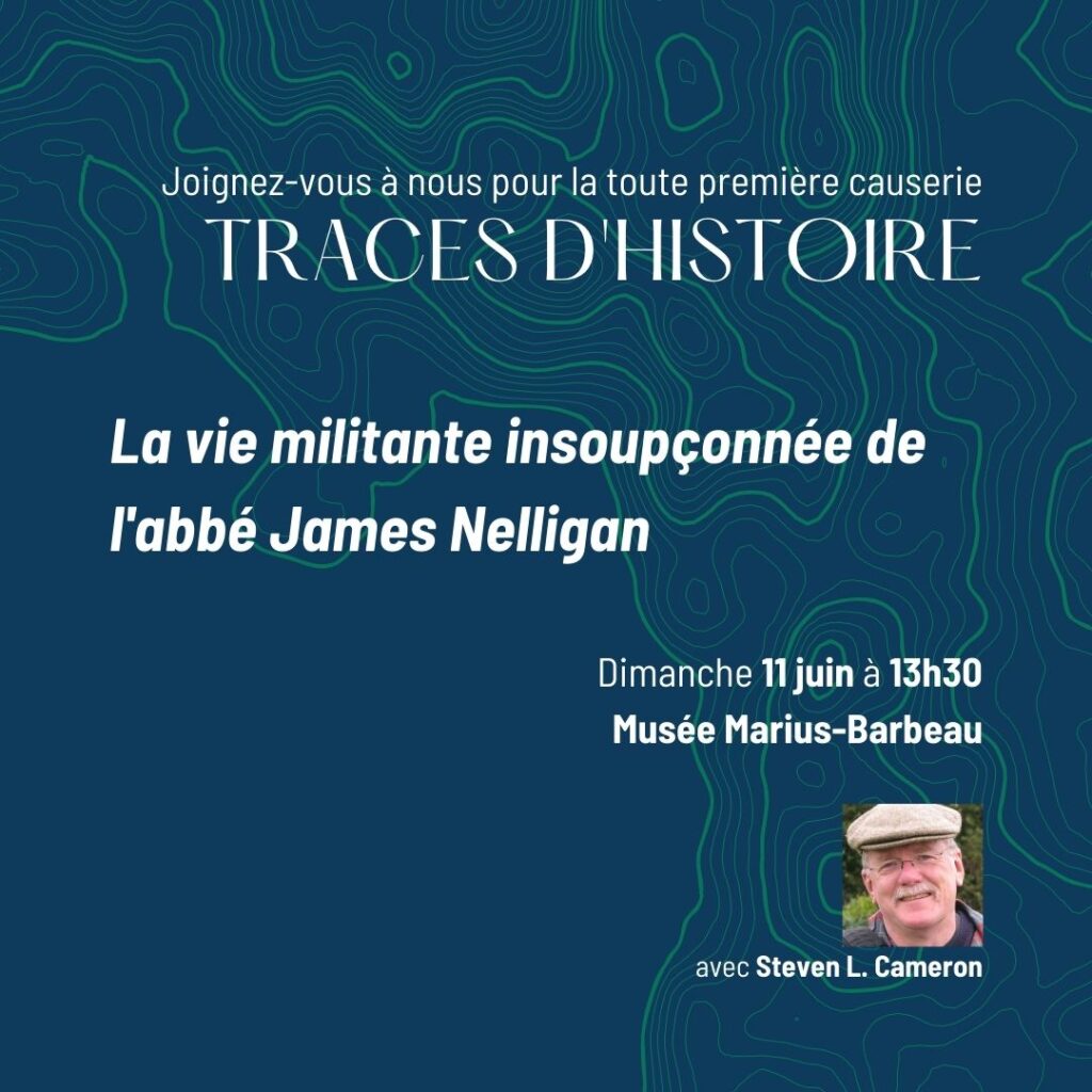 Traces d'histoire : La vie militante insoupçonnée de l'abbé James ...